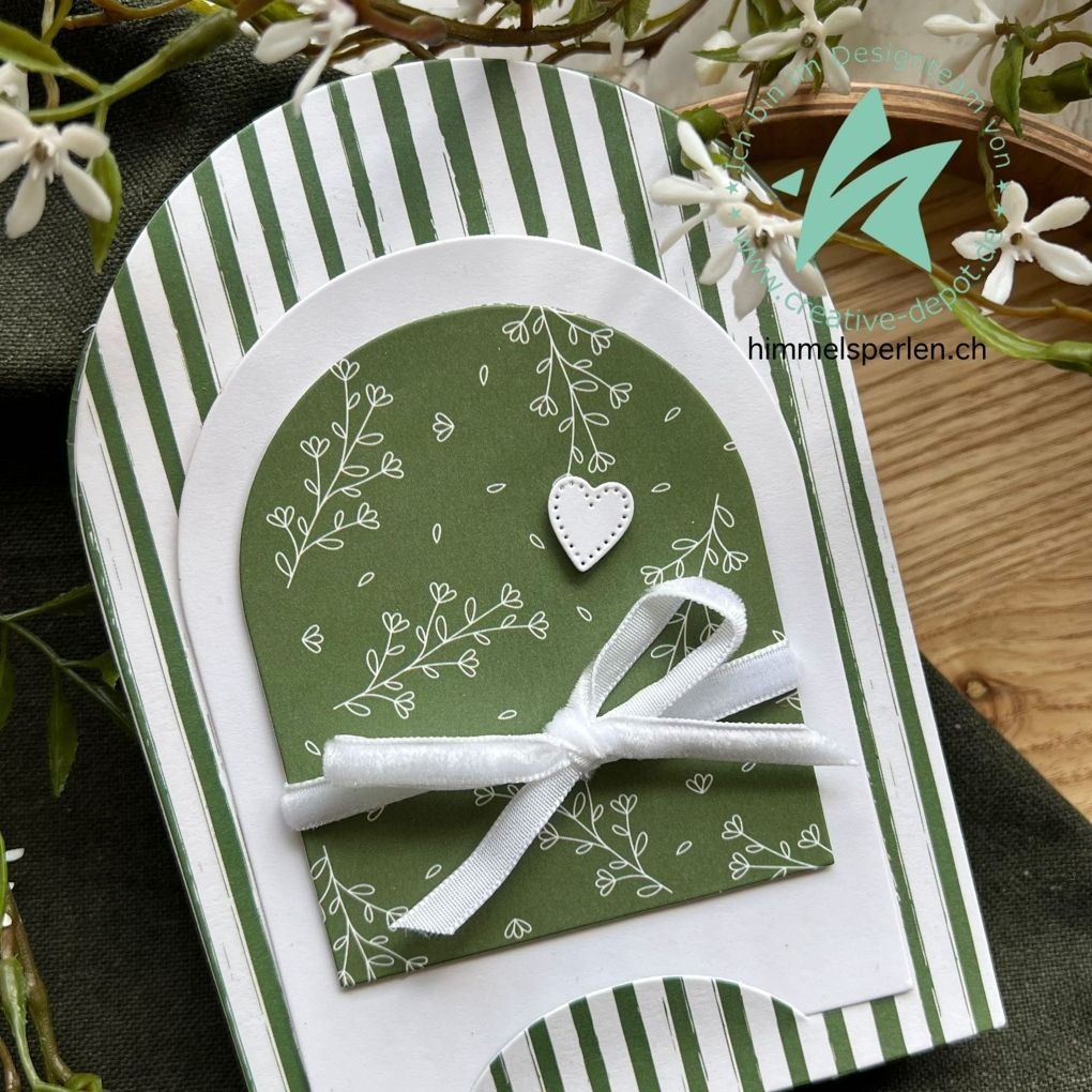 Die - Basic - Basis - Steckpostkarte - Bogenform